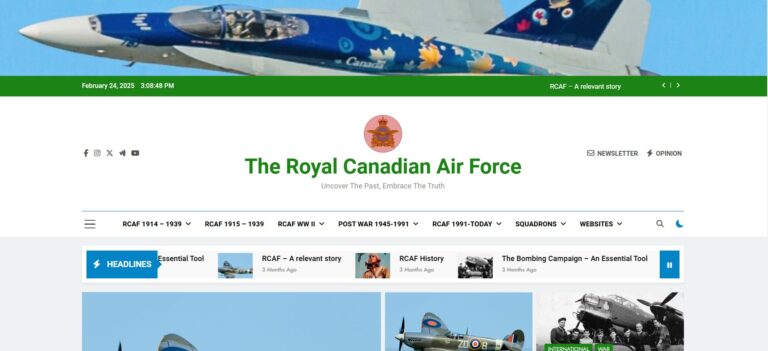 Websites - Canada History Society